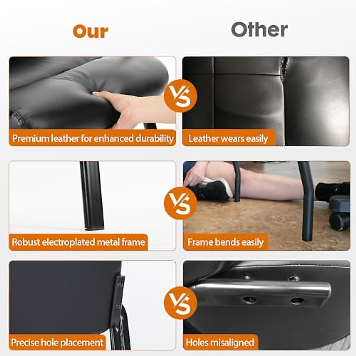 Sweetcrispy Waiting Room Chairs No Wheels Set of 2, Leather Stationary Office Reception Guest Chair with Padded Arms for Elderly Desk Conference Room Lobby Table Side Salon