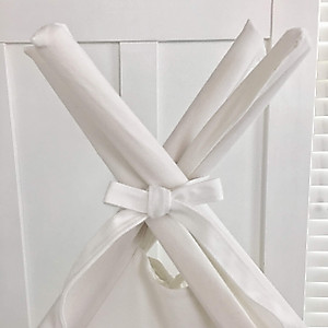 Domestic Objects | Play Tent Bed Canopy | Teepee for Mattress | 100% Cotton Canvas | Premium Quality (Twin/Single No Door) (White)