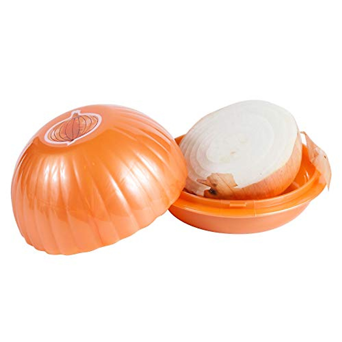 Jacent Plastic Onion Storage Keeper Pod, 1-Pack
