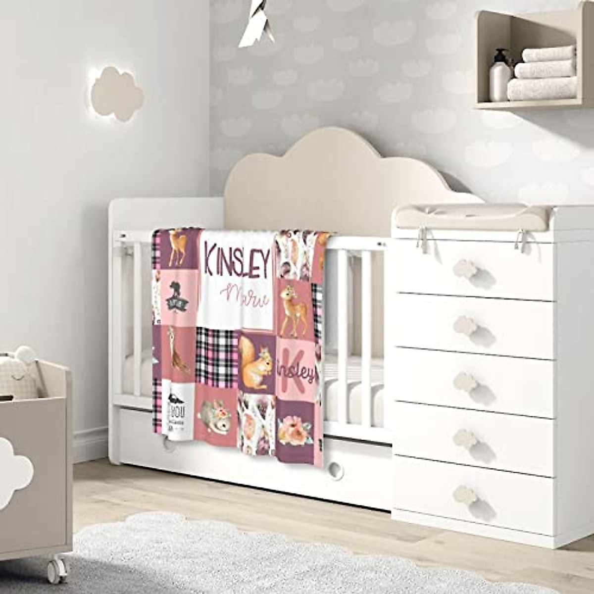 Personalized Baby Blankets for Boys Girls Personalized Baby Gifts Custom Baby Blankets for Girls Boys Personalized Baby Items Custom Name Blankets Personalized Kids