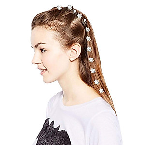 inSowni 32 Pack Silver Wedding Hair Side Combs+U-shaped & Twist Bridal Hair Pins Pieces Accessories Rhinestone Pearls for Women Girls Brides Bridesmaids