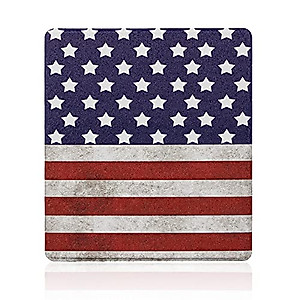 WunM Studio E-Book Protective Cover Case for Kindle Touch 2014 (for Kindle 7 7th Generation) Ereader Slim Protective Cover Smart Case for Model WP63GW Sleep/Wake Function/Painted Flag