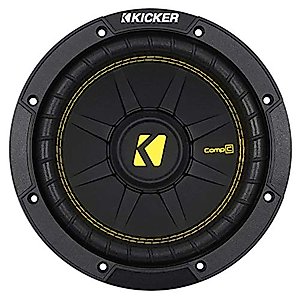 KICKER CWCS84 CompC 8" Subwoofer Single Voice Coil 4-Ohm