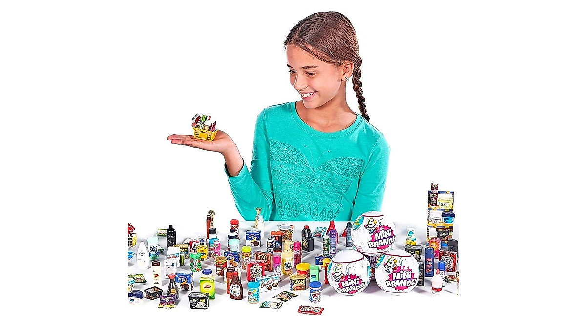 Exciting 5 Surprise Mini Brands Ball Bundle