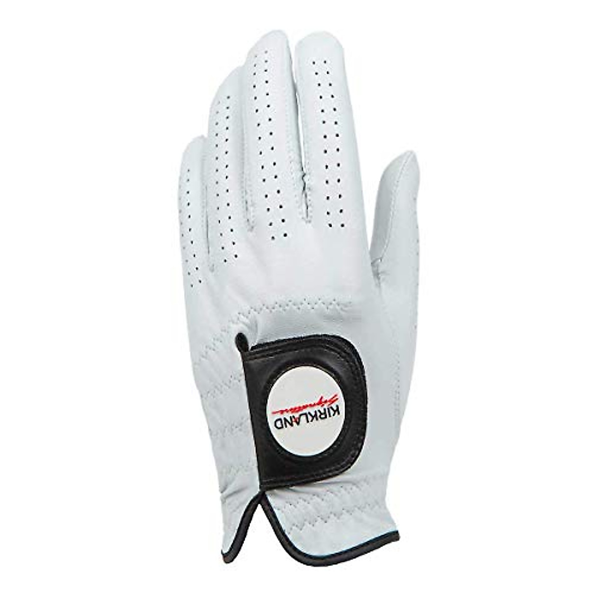 Kirkland Signature Golf Gloves Premium Cabretta Leather, Medium (4 Count)