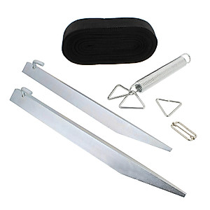 Dumble RV Awning Tie Down Kit – Single Strap Tie Down Anchor Awning Tie Downs for RV and Camper Awning Accessories