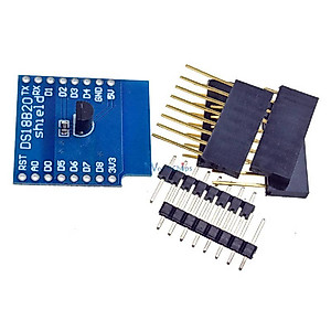 DS18B20 Temperature Sensor Shield for Wemos D1 Mini Wemos D1 Mini WiFi Extension Board Compatible for Arduino OTA