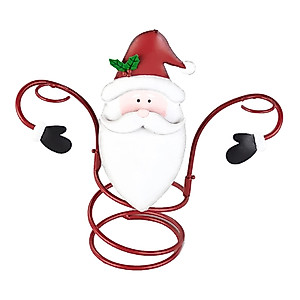 Ailgely Christmas Wine Bottle Glass Holder, Countertop Wine Glass Holder Winter Snowman Christmas Dwarf Santa Festival Winebottle Decoration Wine Glass Bracket