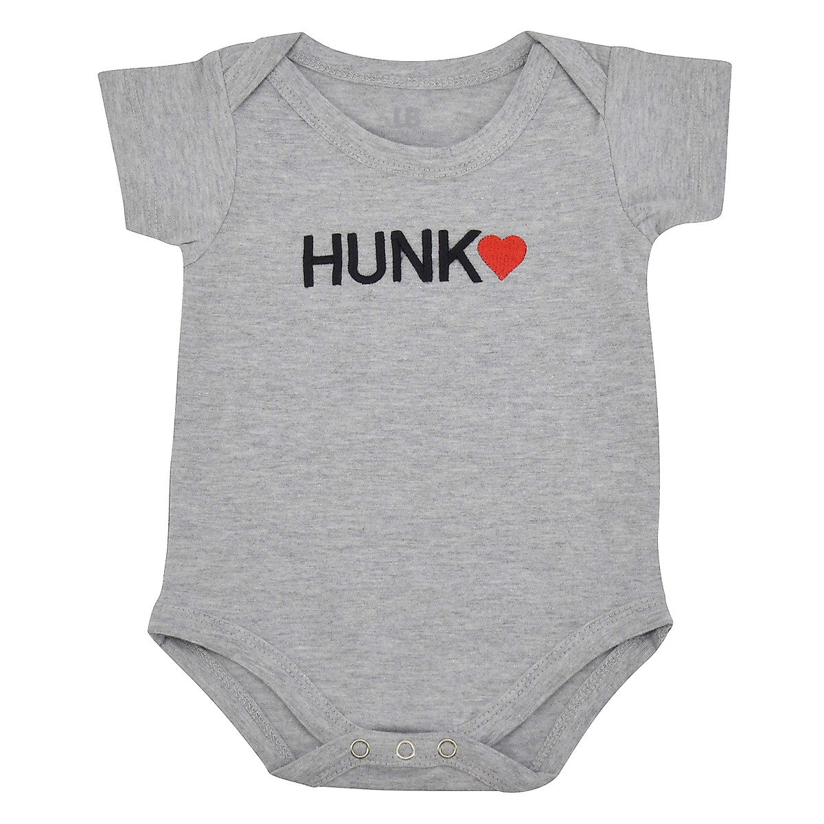 Unique Baby Boys Valentine's Day Hunk Romper Layette (12 Months)