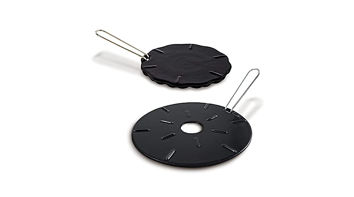 Cast Iron Heat Diffuser for Gas & Electric Stoves – 2 Sizes Included