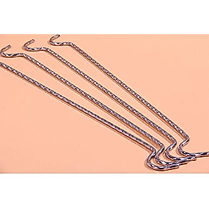 WellieSTR Additional Rods for Pant Trolley, 20-Pack, 40cm/15.74"