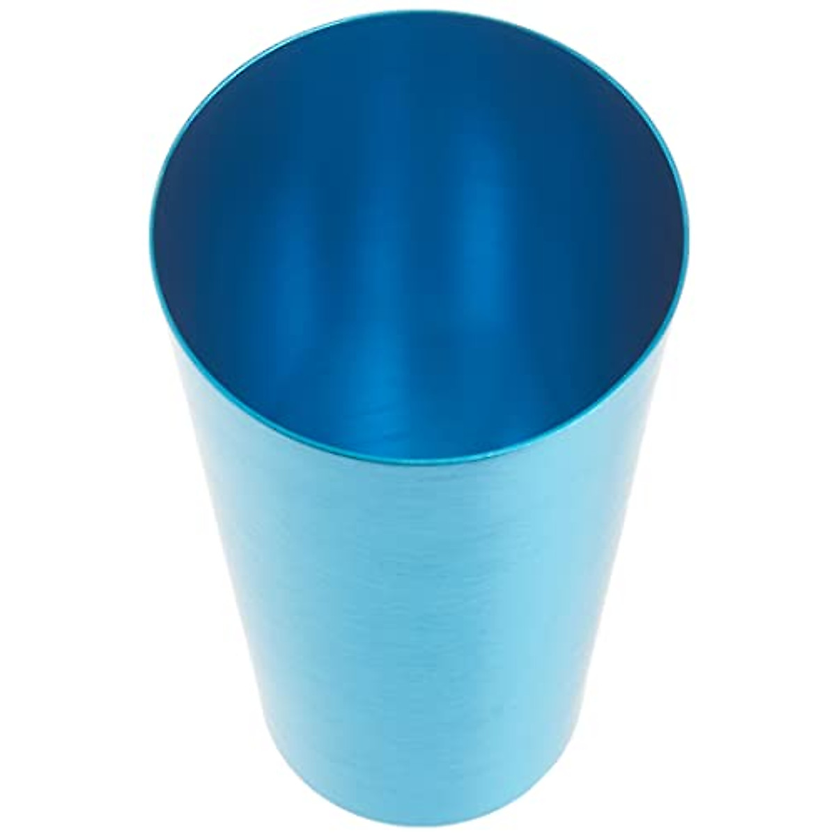 Retro Aluminum Tumblers - 6 cups -20oz - By Trademark Innovations (Assorted Colors)