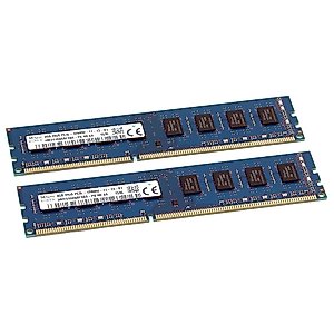 SK Hynix HMT41GU6BFR8A-PB 2x8GB (16GB Total) 2Rx8 PC3L-12800U Desktop Memory