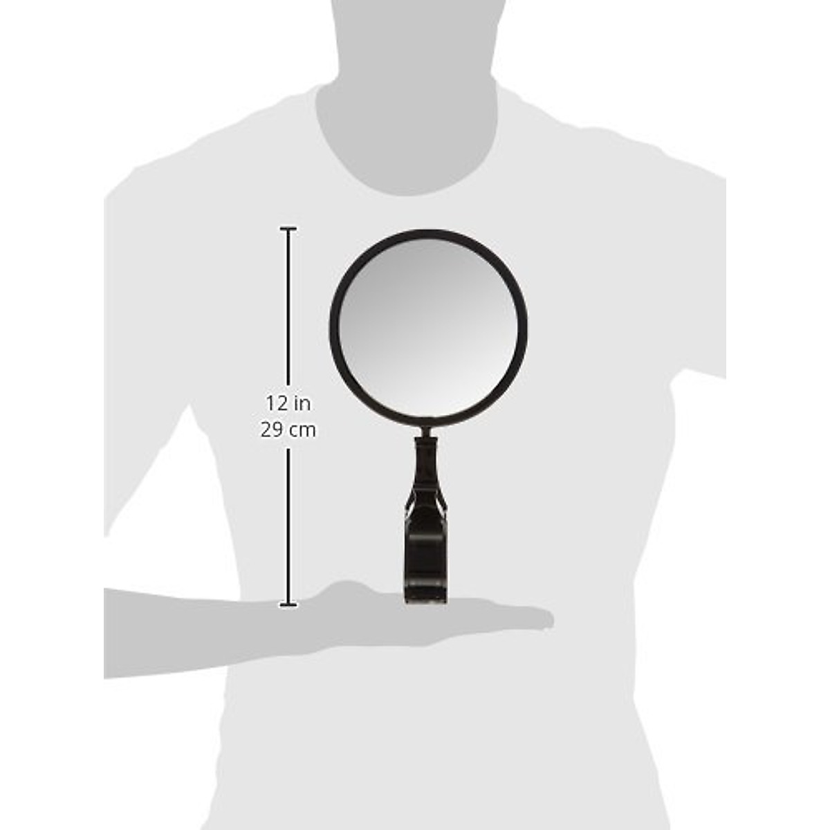 Hikari BK GM-121 Security Garage Mirror, Mirror Surface, Convex