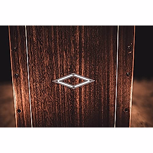 Meinl Percussion Artisan Edition Cajon with Internal Strings for Snare Effect, Baltic Birch/Brown Eucalyptus — Made in Spain — Tango Line, 2-Year Warranty (AETLBE)