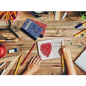 Mini Composition Books, 24 Pack, 4.5 x 3.25 inches, 80 Sheets, Narrow Ruled, by Better Office Products, Marble Covers in Red, Blue, Black, Green, 24 Pack