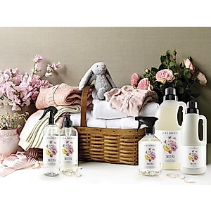 Caldrea Linen and Room Spray Air Freshener, Made with Essential Oils, Plant Derived Ingredients, Sweet Pea Scent, 16 oz