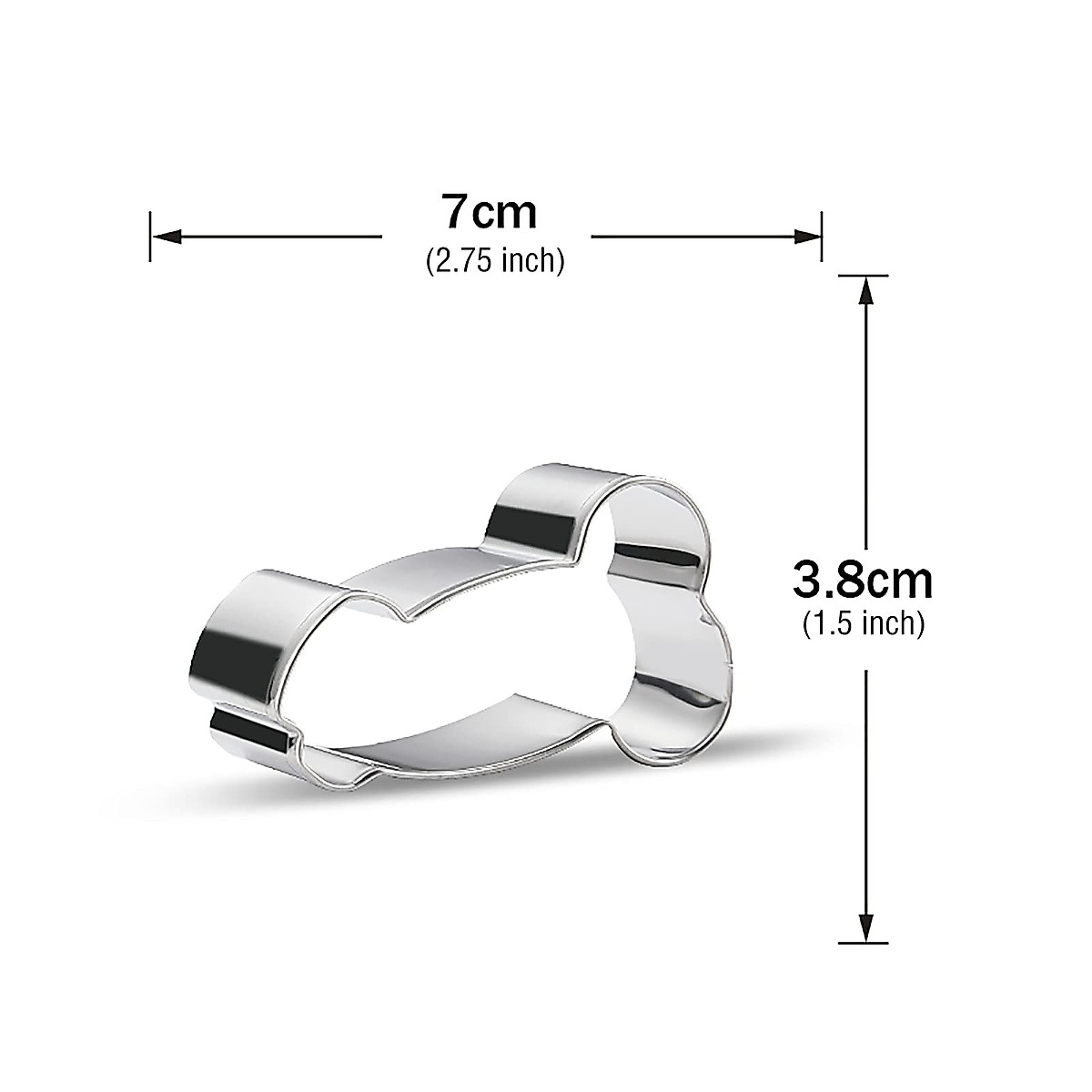 4-Piece Set of Creative Cookie Cutters，Cookie Baking Molds DIY Funny Stainless Steel Biscuits Molds Kitchen Supplies