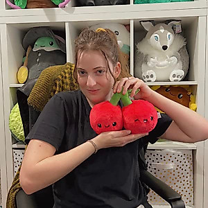 Squishable / Snugglemi Snacker Cherries 5'' Plush