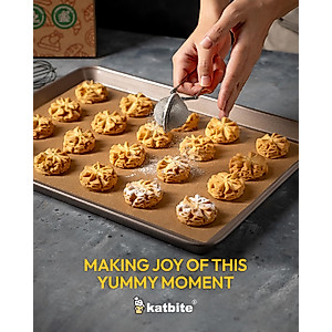 Katbite 200Pcs 9x13 inch Heavy Duty Unbleached Parchment Paper, Parchment Paper Sheets for Baking Cookies, Cooking, Frying, Air Fryer, Grilling Rack, Oven(9x13 Inch)