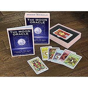 The Moon Oracle: Let the Phases of the Moon Guide Your Life (72 Cards with 128-Page Book)