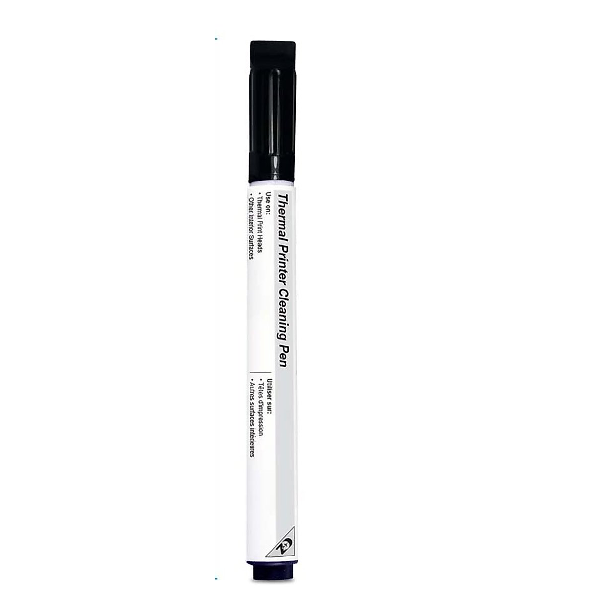 Waffletechnology KICTeam Printhead Cleaning Pen with Chisel Cap for Quickly Removing Contaminants from Thermal Printers Including Label Printer, and Shipping Label Printer (KT-PJC2B12) (12)