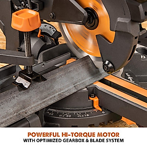 Evolution Power Tools R185SMS+ 7-1/4" Multi-Material Compound Sliding Miter Saw Plus