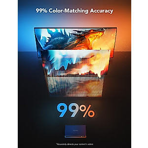 Govee RGBIC 3D Wall Light Glide, AI Sync Box with Monitor Backlight