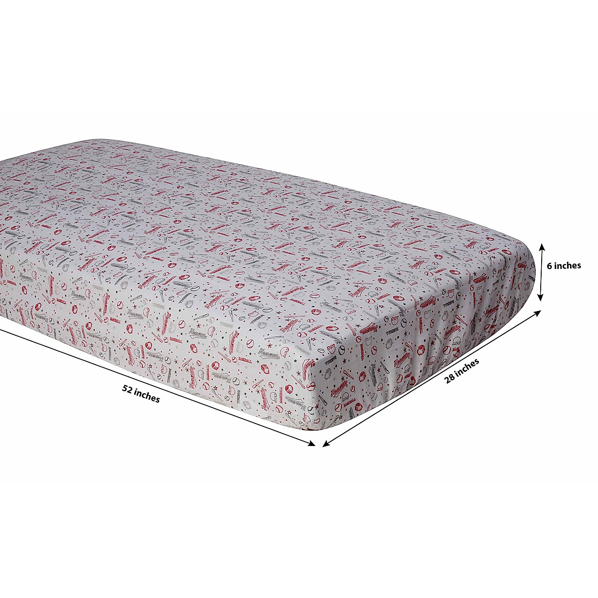 Bacati Muslin 2 Piece Crib Sheets, Basketball/Orange/Grey