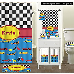 RNK Shops Personalized Racing Car Waste Basket - Double Sided (Black)