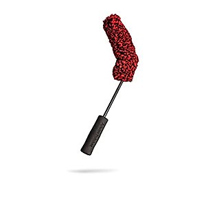 Adam's Barrel Brush - Adjustable Wheel Cleaning Tool W/Soft Wool Fibers - Remove Brake Dust & Dirt Behind Your Rim Accessories - Wash & Restore Shine to Your Car Boat RV Bike Or Motorcycle (Large)