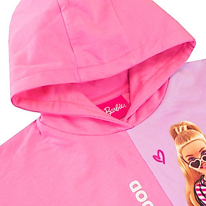 Barbie Girls Hoodie Dress Daywear For Kids Multicolor 12