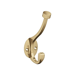 Amerock | Pilltop Coat Hook | Wall Mount | Oil Rubbed Bronze | 1 Pack | Robe Hook | Towel Hook | Entryway Hook | Bathroom Hook
