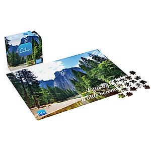 Spin Master 300-Piece Calm Jigsaw Puzzle for Relaxation, Stress Relief