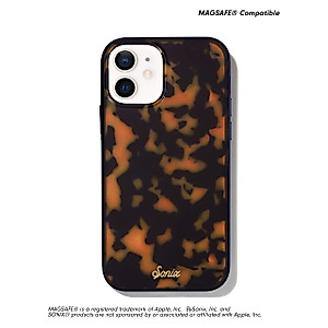 Sonix Brown Tort Case for iPhone 12 Mini with Built in Self-Aligning Compatibility with MagSafe® Charging [10ft Drop Tested] Protective Tortoise Shell Leopard Case for Apple iPhone 12 Mini