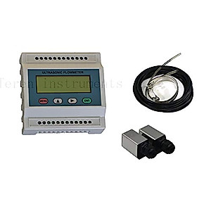 TDS-100M-S2 Ultrasonic Flow Meter Modular Flowmeter with S2 Clamp On Transducer for DN15-DN100 Pipe Size Camp-on Ultrasonic Flow Meter