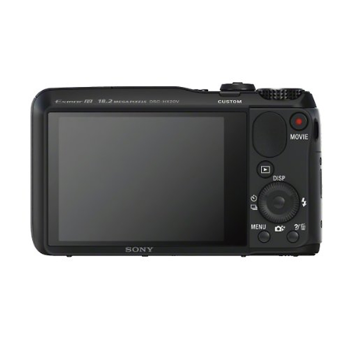 Sony Cyber-shot DSC-HX20V 18.2 MP Exmor R CMOS Digital Camera with 20x Optical Zoom and 3.0-inch LCD (Black) (2012 Model)
