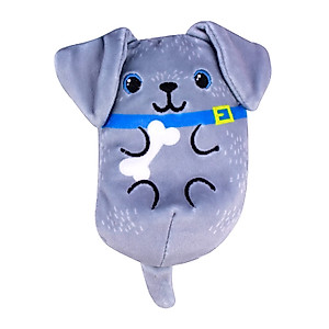 Dogs vs Squirls - Jasper & Brian - 2-Pack - 4" Amazon Exclusive Squishy Bean Filled Plushies! - Collect These as Stocking Stuffers, Fidget Toys, or Sensory Toys - Great for Kids, Boys, & Girls!