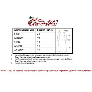 Chandrakala Gold Foil Printed Kurti Palazzo Set for Women Rayon Indian Ethnic Tunic,Small (K176BLA1)