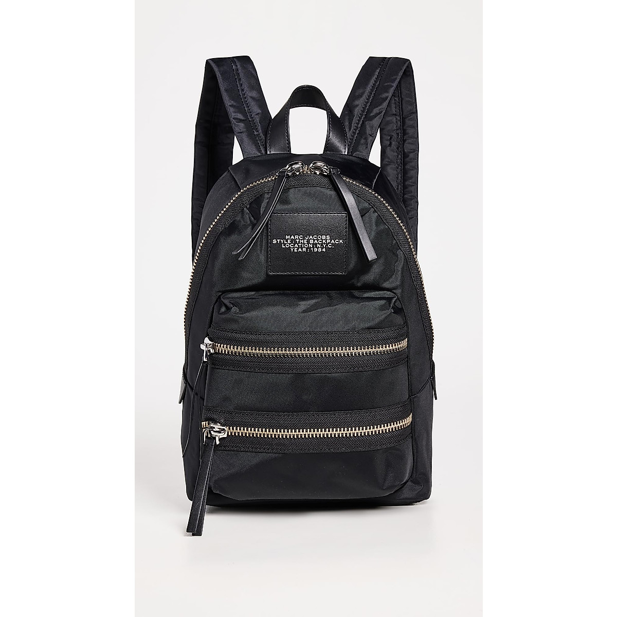 Marc Jacobs Women's The Medium Backpack, Black, One Size
