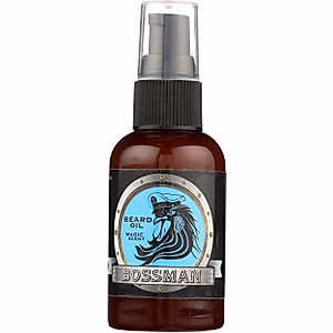 Bossman Brands Beard Oil 1oz All Natural Oils with Essential Oil Scent- Magic
