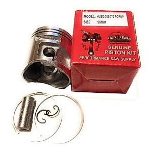 Compatible with Husqvarna 372XP 365 50mm X Torque Pop Up Piston Kit Extra Power High Compression TWO DAY STANDARD SHIPPING TO ALL 50 STATES!