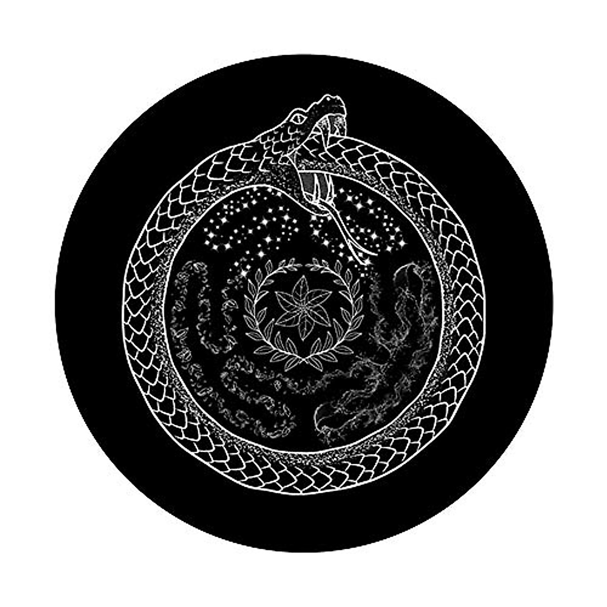 Hecate's Wheel Ouroboros Goddess of Witchcraft Hekate Witch PopSockets Swappable PopGrip