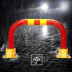 Parking Barrier Parking Lock Double Bar Gantry Parking Lock Garage Space Lock Thicken Anti-Collision Parking Space Lock Manualarchoutdoor