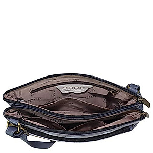 Anna by Anuschka womens 8265-hcm Cross Body Organizer, Happy Camper, One Size US