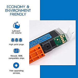 Compatible CLI-65 CLI 65 (4215C007) Ink Cartridge Replacement for Canon PIXMA Pro-200 Pro 200 Printer (Yellow)