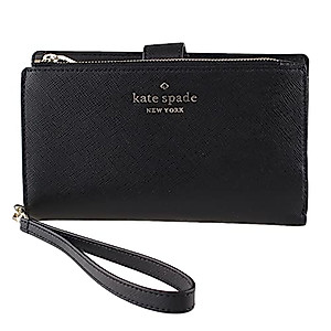 Kate Spade New York Phone Wallet Wristlet (Black)