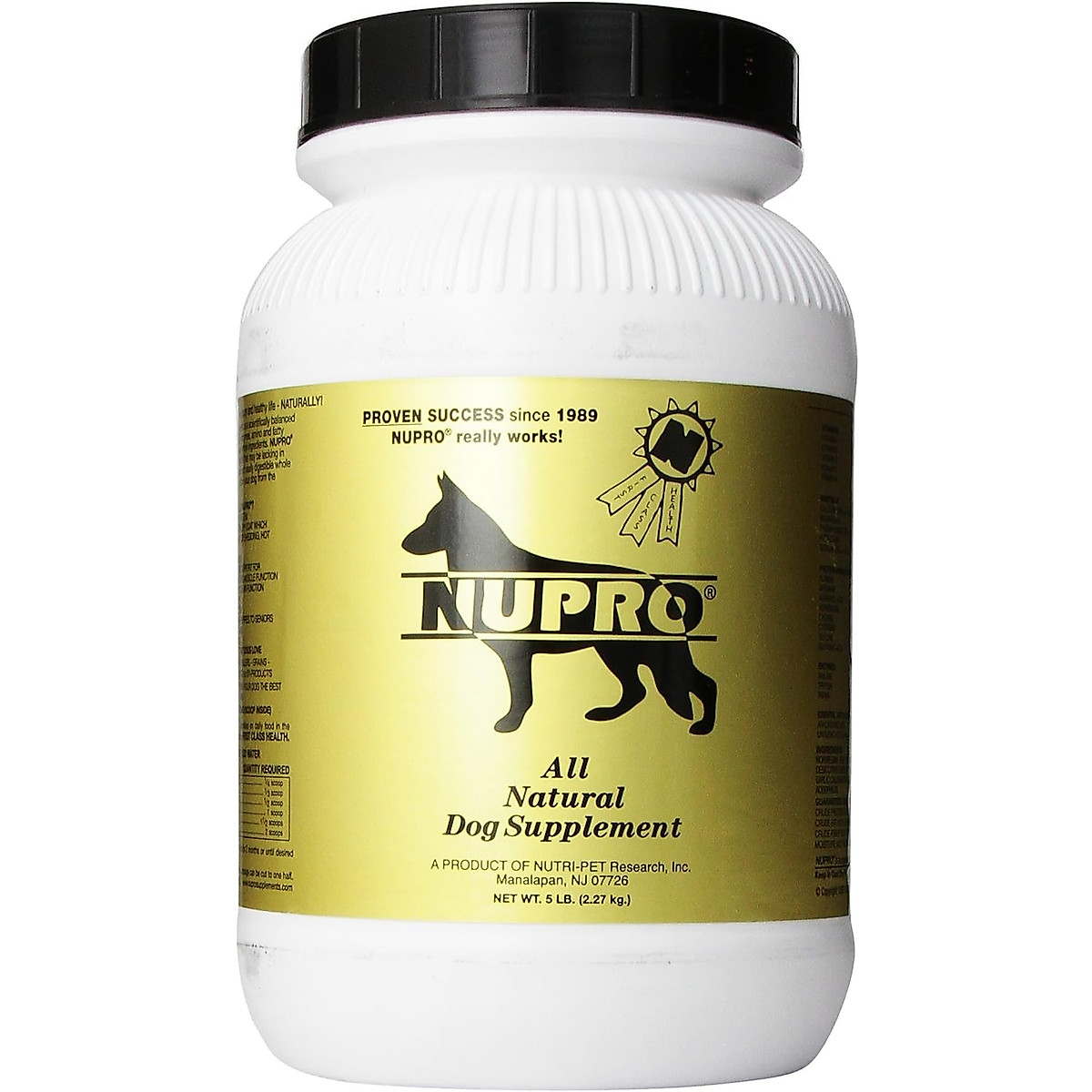 Nutri-Pet Research Nupro Dog Supplement, 5-Pound. Packed by Ilios