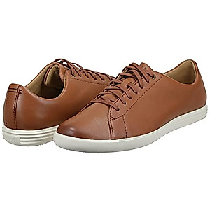 Cole Haan Men's Grand Crosscourt Ii Sneaker, TAN LEATHER BURNSH, 10