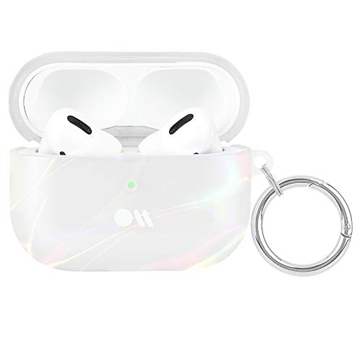 Case-Mate - AirPods Pro Case with Antimicrobial Protection - SOAP BUBBLE - Iridescent w/ Micropel, One Size